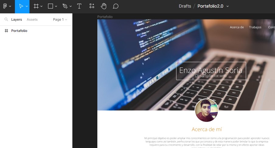 Pagína de Inicio Usando HTML, CSS y JavaScript